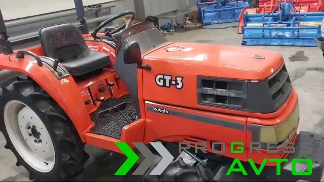 Поступление японских минитракторов в г. Новосибирск