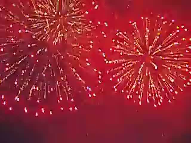 Новогодний салют в Барнауле