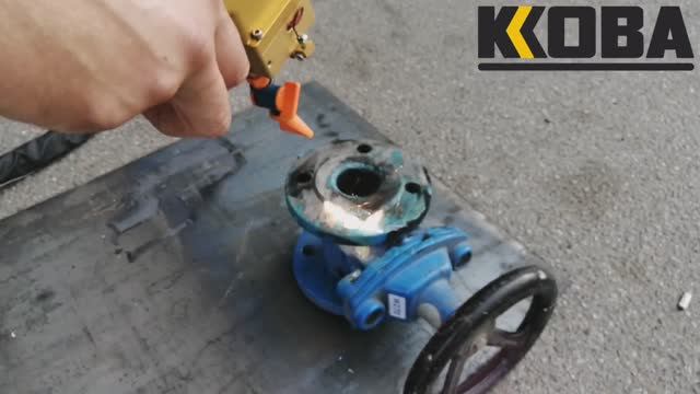 Очистка запорной арматуры лазером