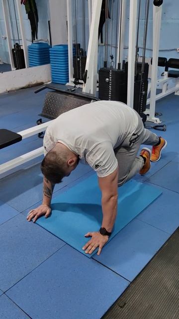 Планка на 1 ноге с поворотом корпуса