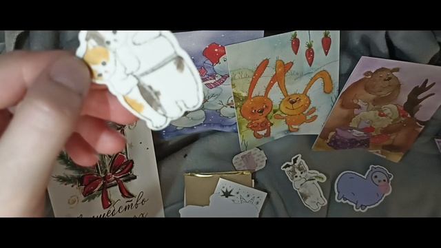 ❄️ Распаковка конверта от Оливии мур