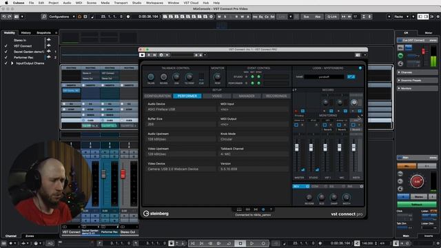 Дистанционная запись бэк-вокала _ Steinberg VST Connect Pro
