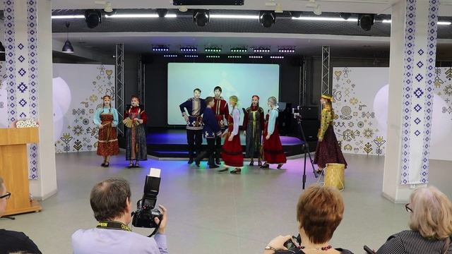 Выступление Фольклорного коллектива «Оз тусьяс» (Республика Коми, село Кослан)