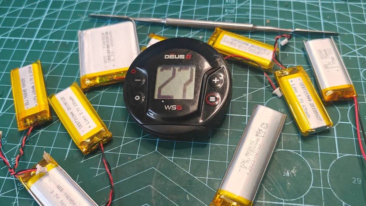 Замена аккумулятора в Наушниках XP WS6