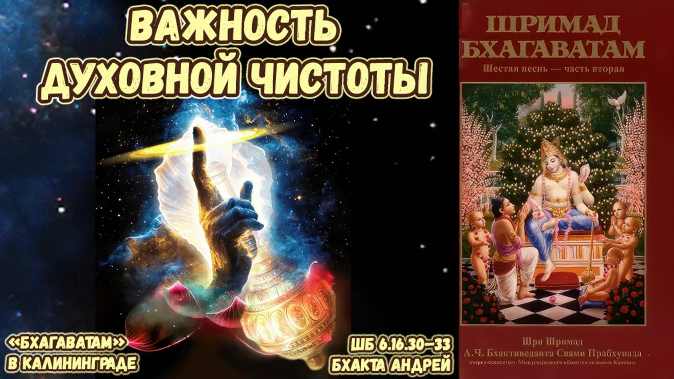 Важность духовной чистоты. Бхакта Андрей. ШБ 6.16.30–33