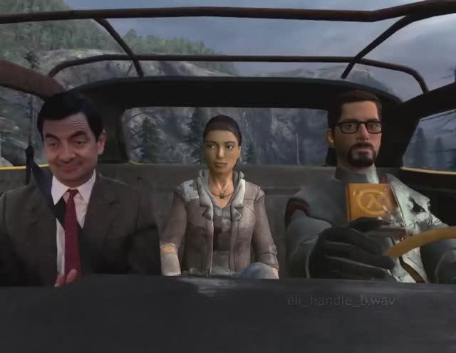 Mr Bean in Half-Life 2 Episode Two