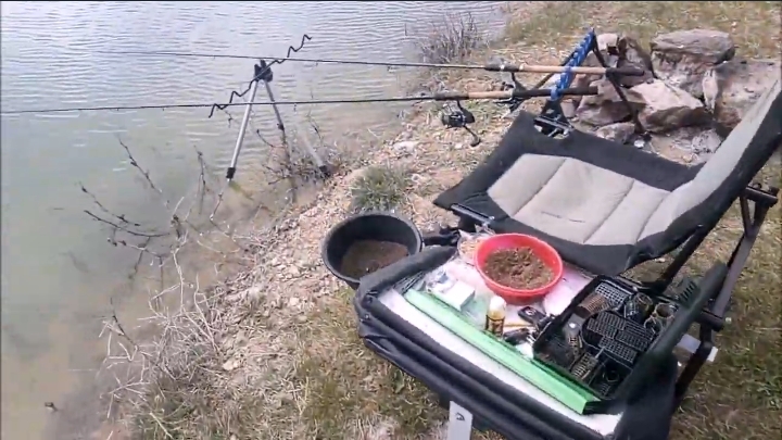 Гаспра рыбалка. Ловля плотвы зимой. Фидер.