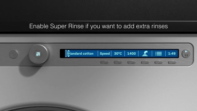 Интерфейс Logic Pro Home в сушильных машинах ASKO