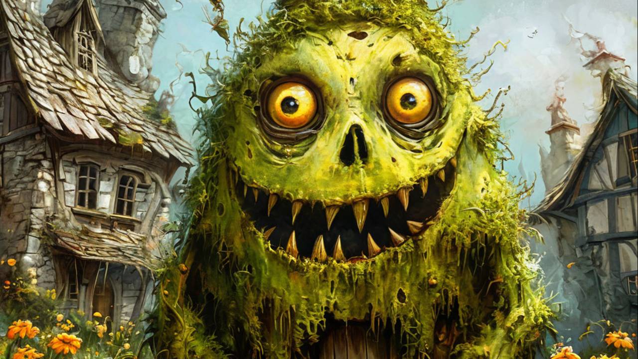 "Страшилище" В. Витлин