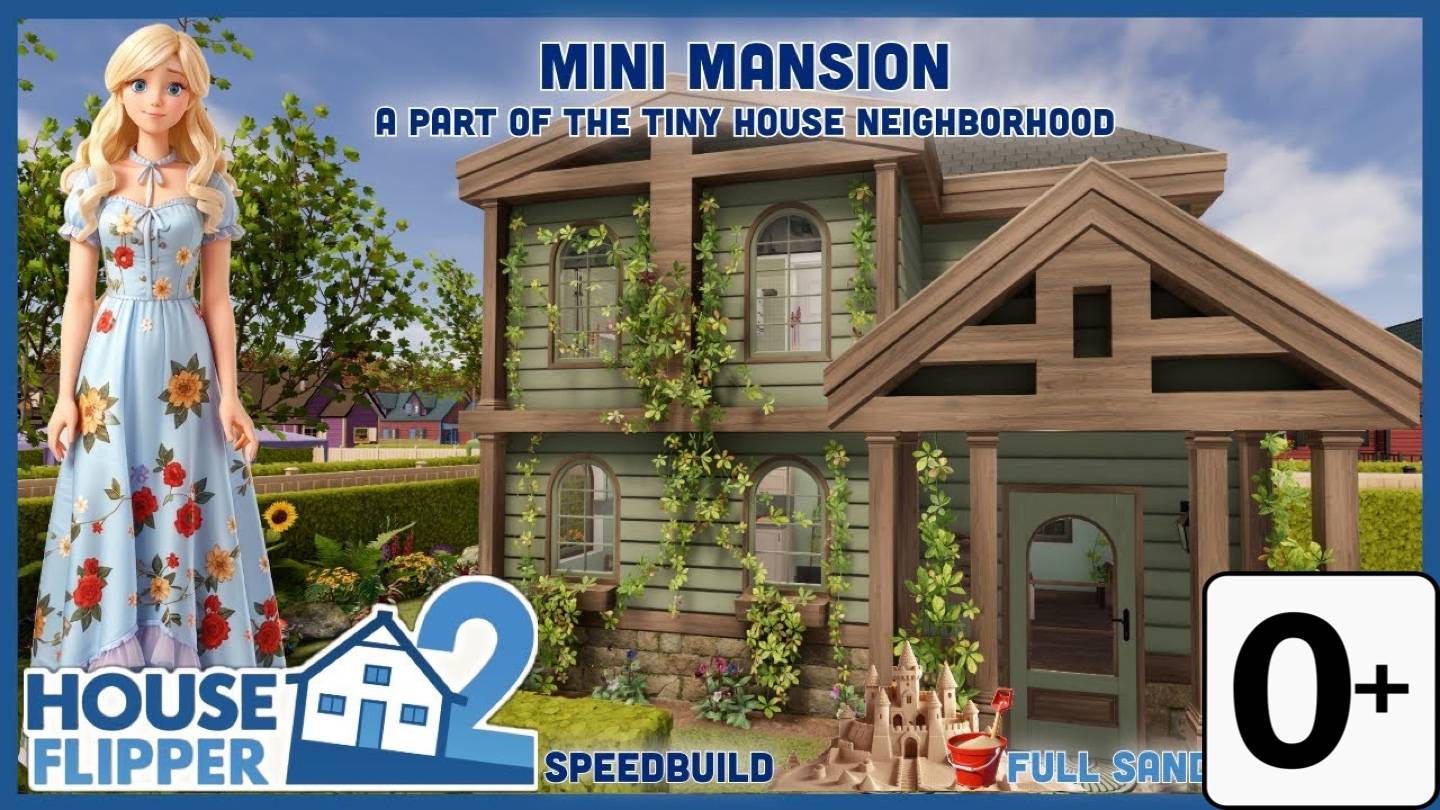 Хаус Флиппер 2 - Английский - House Flipper 2 - Mini Mansion - Speedbuild