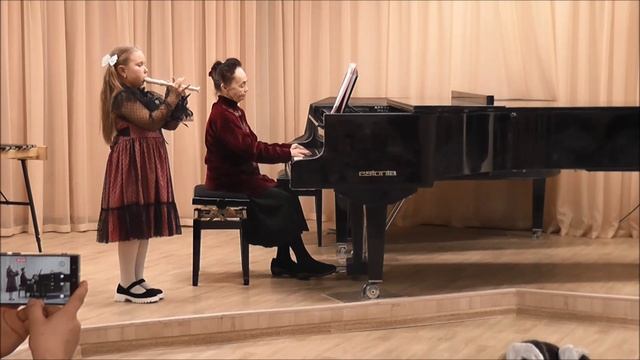 В.А. Моцарт. Аллегретто. Исп. Коршак Наталья, 1 класс