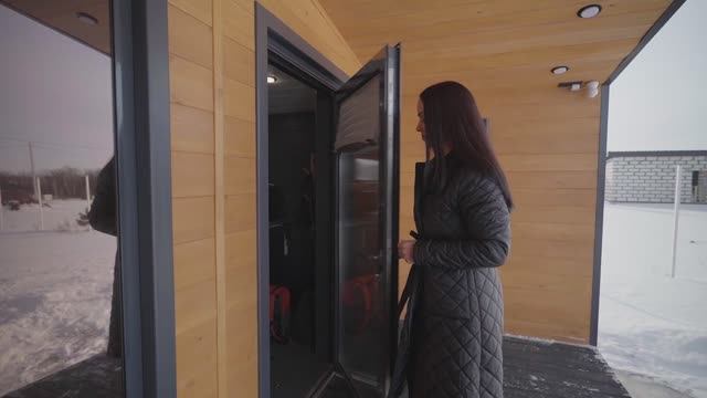 Модульная баня в стиле БАРН