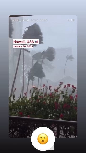 #Hawaii #2025 #ураган #погода #usa #природа