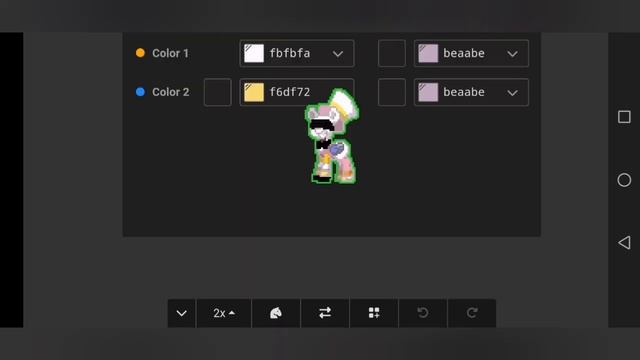 Как сделать скин Бога из Отеля Хазбин (Pony Town) Две версии.