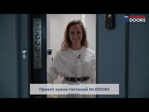 Кухня-гостиная в светлой гамме. Реализованный проект с дизайнером Марией Мингазовой.