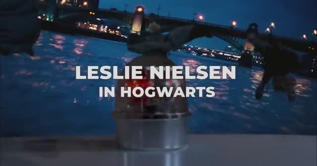 Leslie Nielsen in Hogwarts