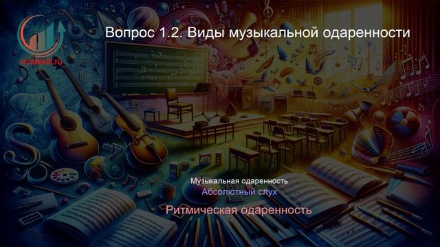 Музыкальный руководитель в образовательной организации. Профпереподготовка. Лекция.