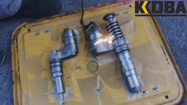 Лазерная очистка - форсунки и баллон