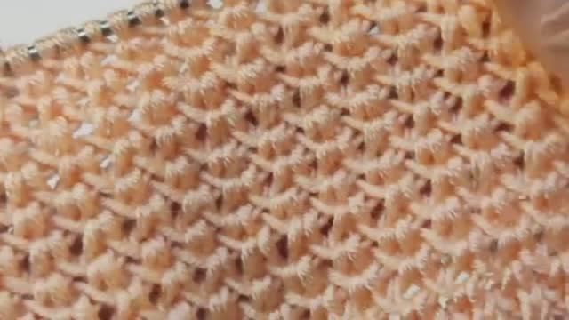 Красивый простой узор для джемпера спицы