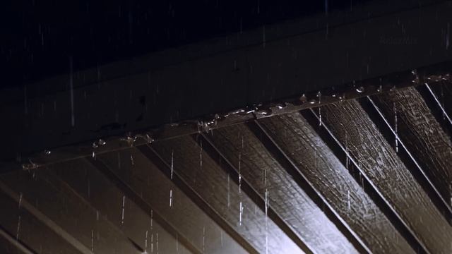 Релакс. Успокаивающий приятный дождь без грома.