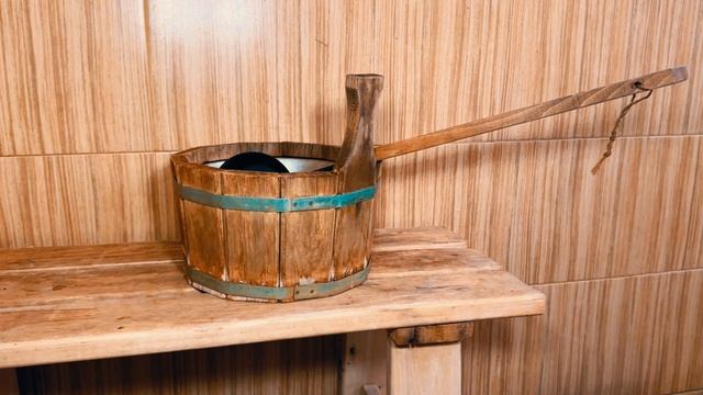 Мини баня с джакузи