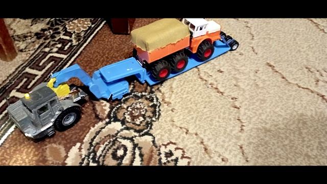 Кировец 6х6 1:43. Конверсия из модельки СССР