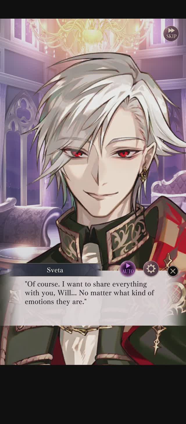 Ikemen Villains: Chocolate-Covered Rivalries Story Event: William & Crown Bonus Story