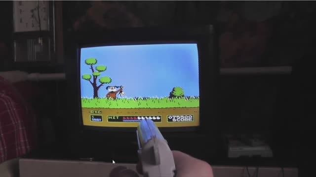 Световой пистолет на денди NES и Famicom. Как работает? почему только с кинескопным телевизором ЭЛТ