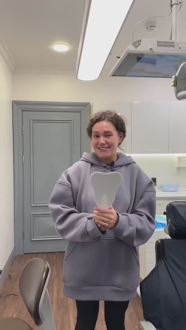 Эмоции сразу после снятия брекетов #belgraviadentalstudio