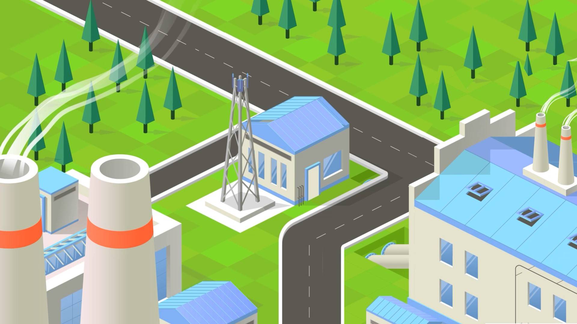 Адаптел от ЭЛКОМ | Анимационный Рекламный Ролик о Дистанционной Передаче Данных | Студия Соловей