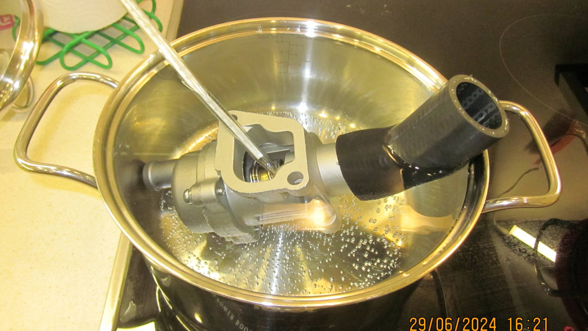 Термостат AMD/TER52 85°С для Lada Vesta, Granta, Kalina, Priora, Datsun.