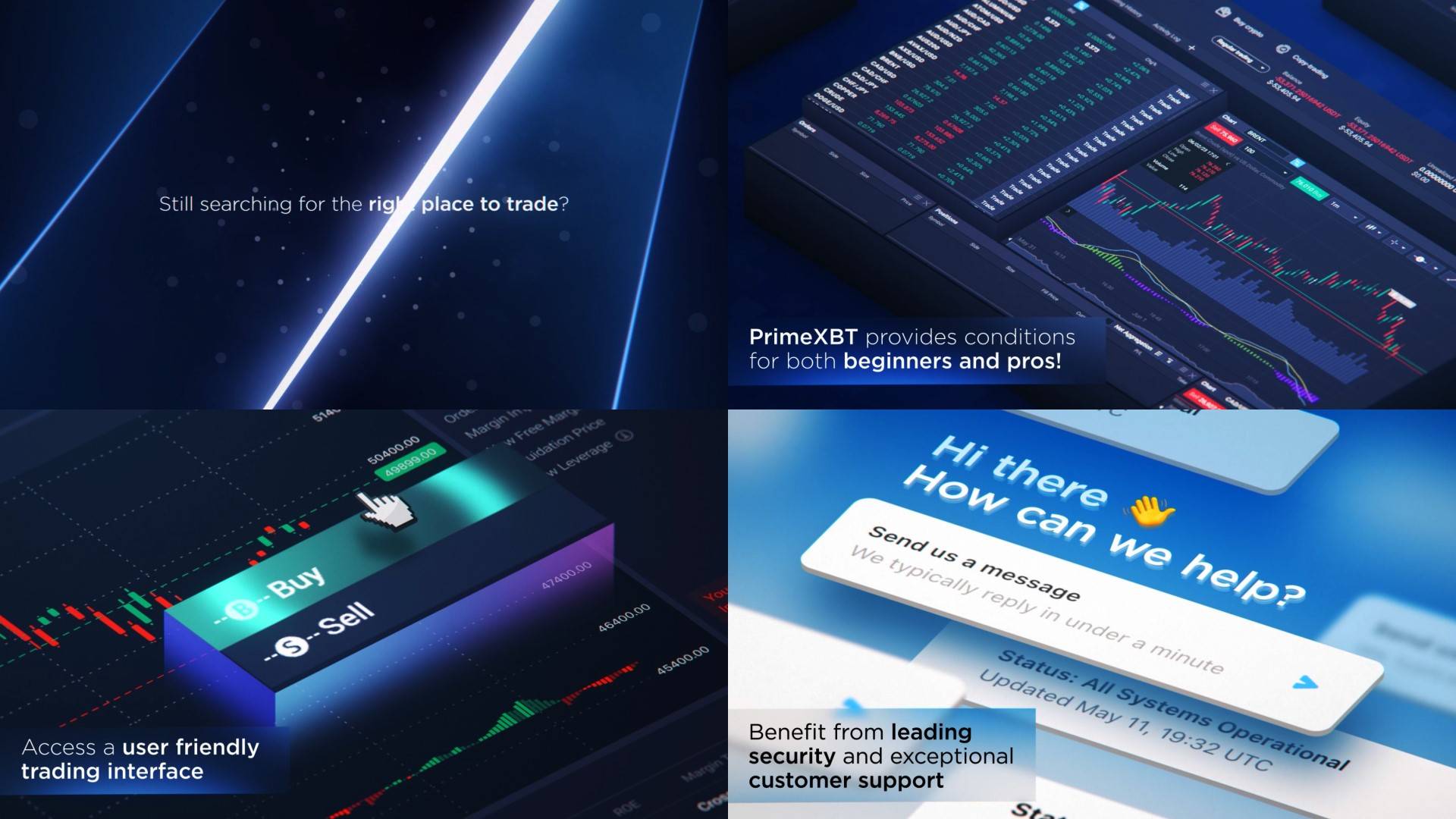 Prime XBT | 3D-Ролик О Возможностях Сервиса | Анимация Интерфейса | Студия Соловей