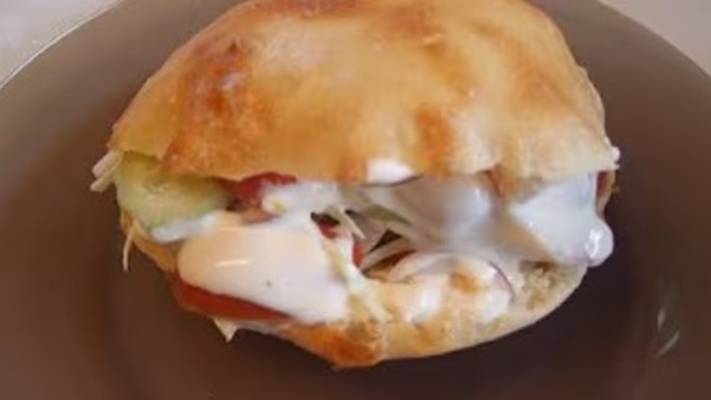 Fisch Döner. Дёнер с рыбой. Маринкины творинки. Всем МИРА и Добра!