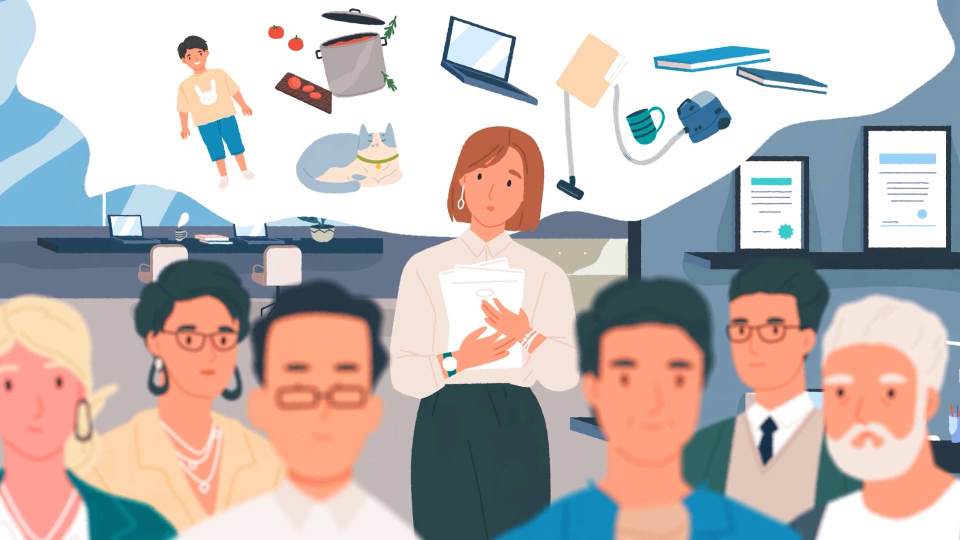 Удалённая Работа в Siemens | Анимационный Рекламный Ролик о Новых Реалиях | Студия Соловей