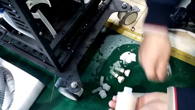 Как заменить водяной фильтр в лазере.