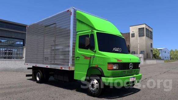 Мод Mercedes-Benz 710 LN  версия 1.0 для Euro Truck Simulator 2 (v1.53.x)