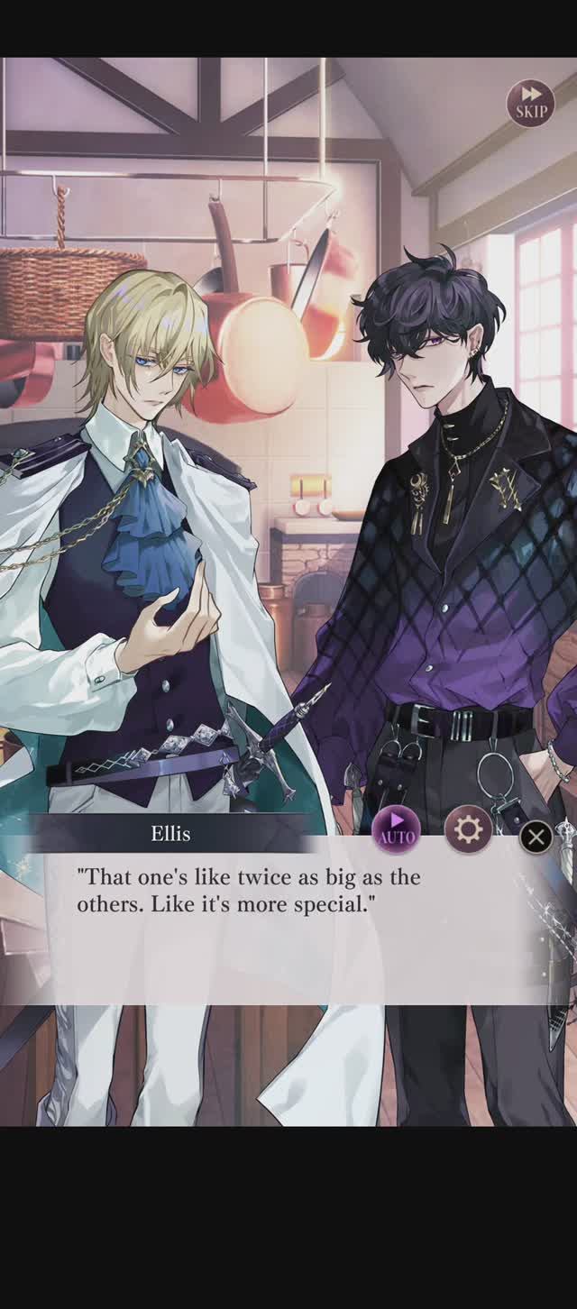 Ikemen Villains: Chocolate-Covered Rivalries Story Event: Elbert vs Ellis / Chapter 1