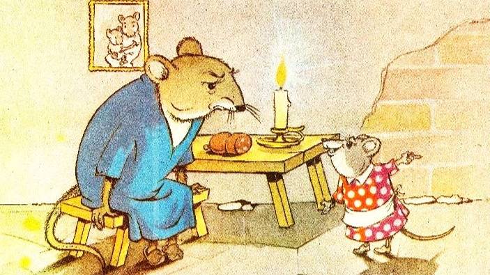 И. А.  Крылов: "Мышь и крыса", "Чиж и голубь", "Медведь у пчёл"