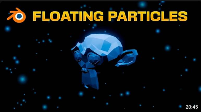 Создавайте плавающие окружающие частиц в Blender Geometry Nodes