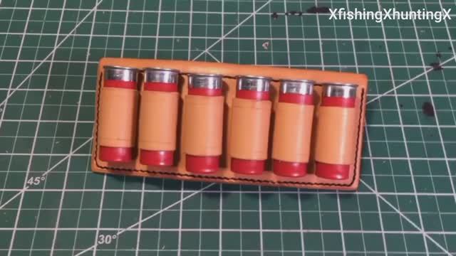 Охота. Изготовление навесного патронташа.