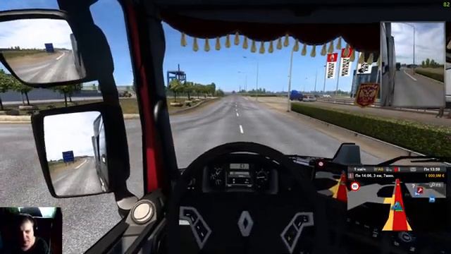 Euro Truck Simulator 2 серия 11 Авария в Казахстане, едем в ремонт