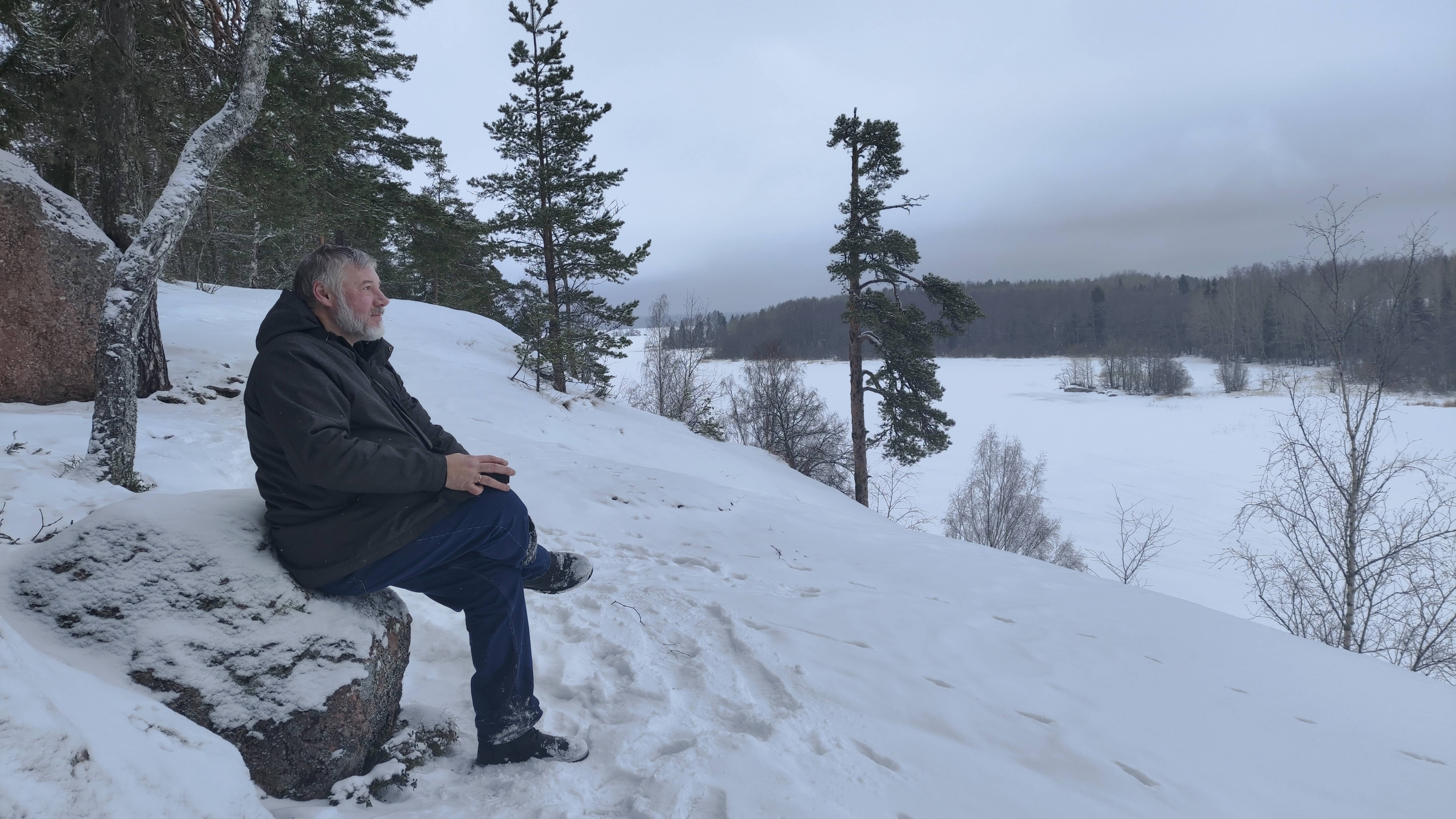 Выборг и окресности парка Монрепо, февраль 2025