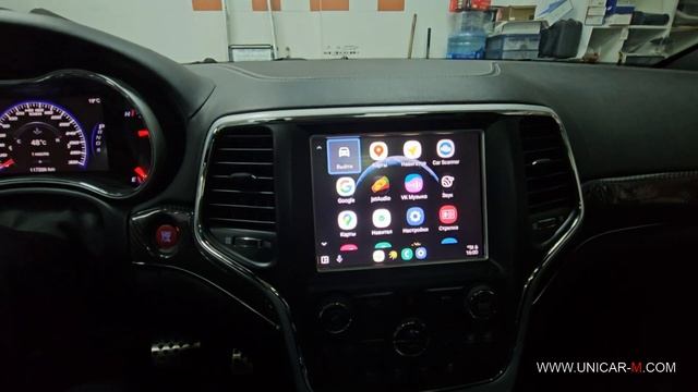 Jeep Grand Cherokee U-Connect Carplay Android Auto с идеальной картинкой