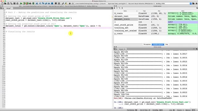014 Step 13 - Preparing Historical Stock Data for LSTM Model Scaling and Reshaping