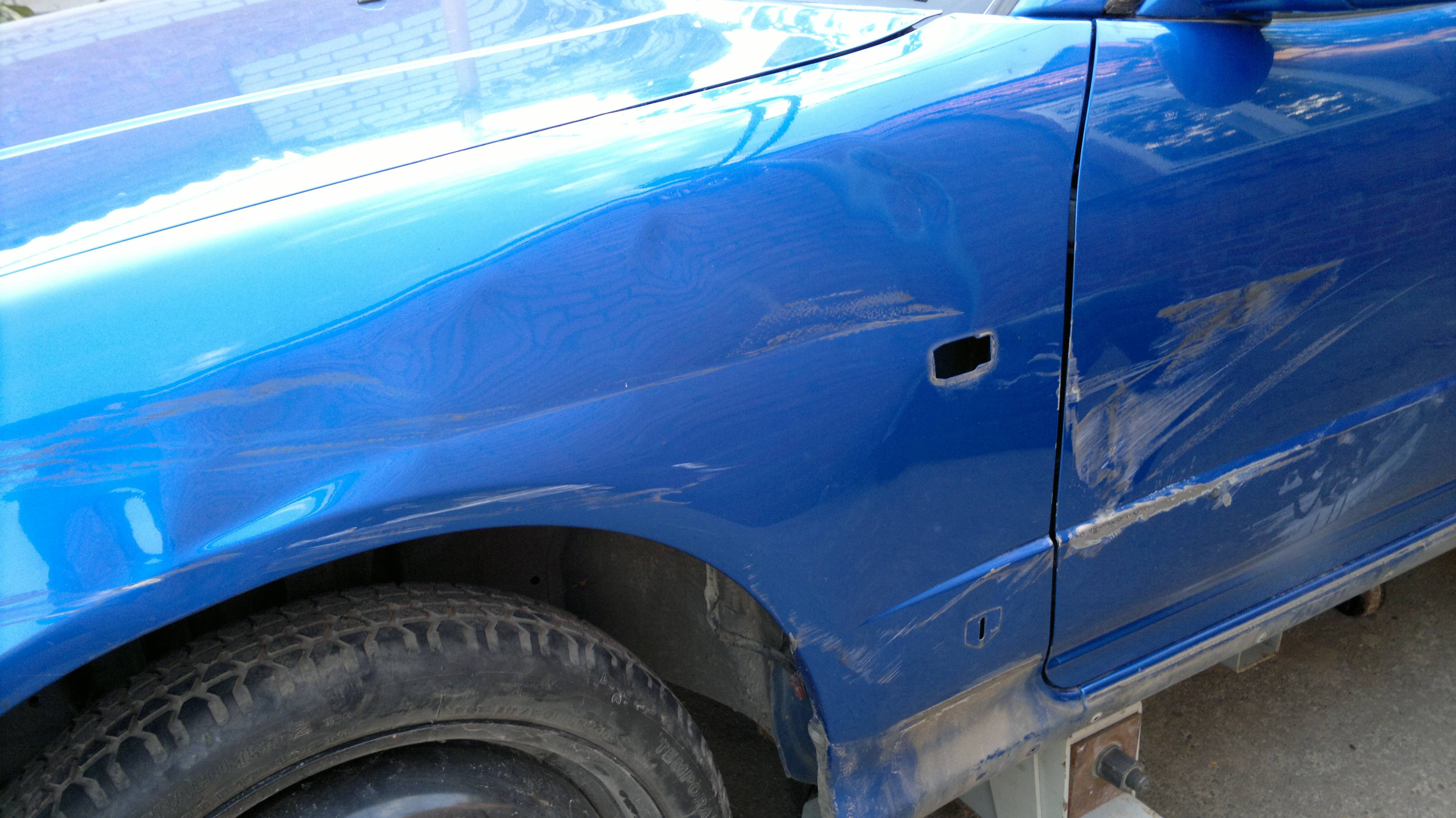 Кузовной ремонт Skyline R34 coupe. #5/10 Грубая рихтовка