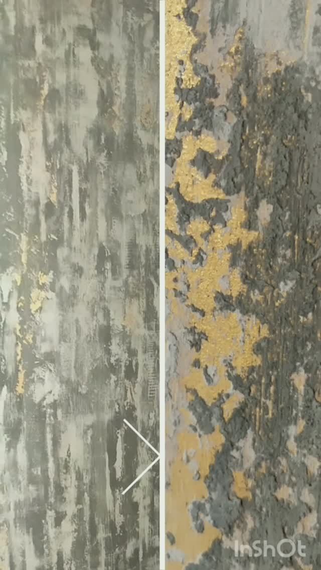 Декоративные штукатурки МИЛАН, ШАЛЕ и МИККА. Частный интерьер гостиной. РусДекор!  #Shorts