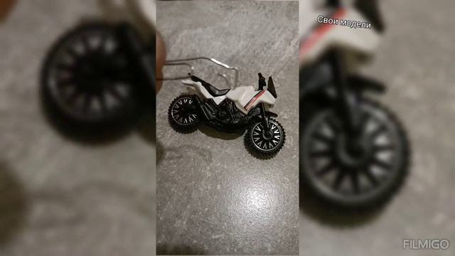 Хот Вилс мото доработка.