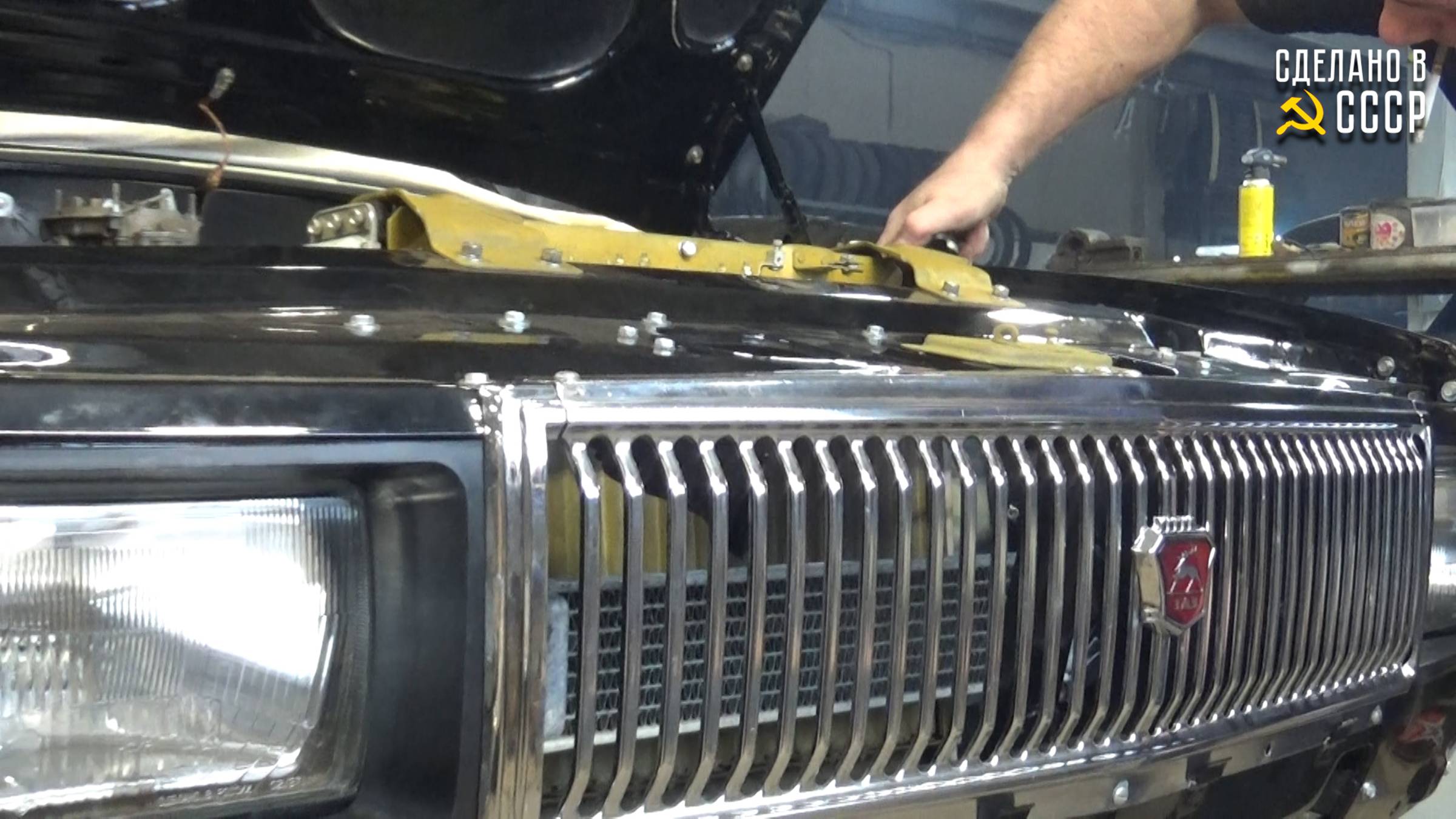 ГАЗ 3102 | СБОРКА | Ткань  для салона | Реставрация | Проект "БАГИРА"