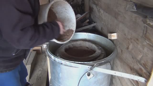 Парогенератор ,  воскотопка  - центрифуга  (часть 2)