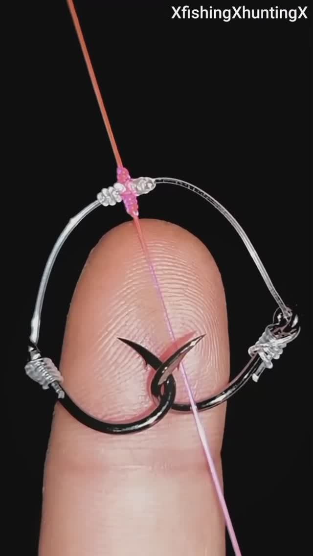 Изготовление двойного отводного поводка. Рыбалка.